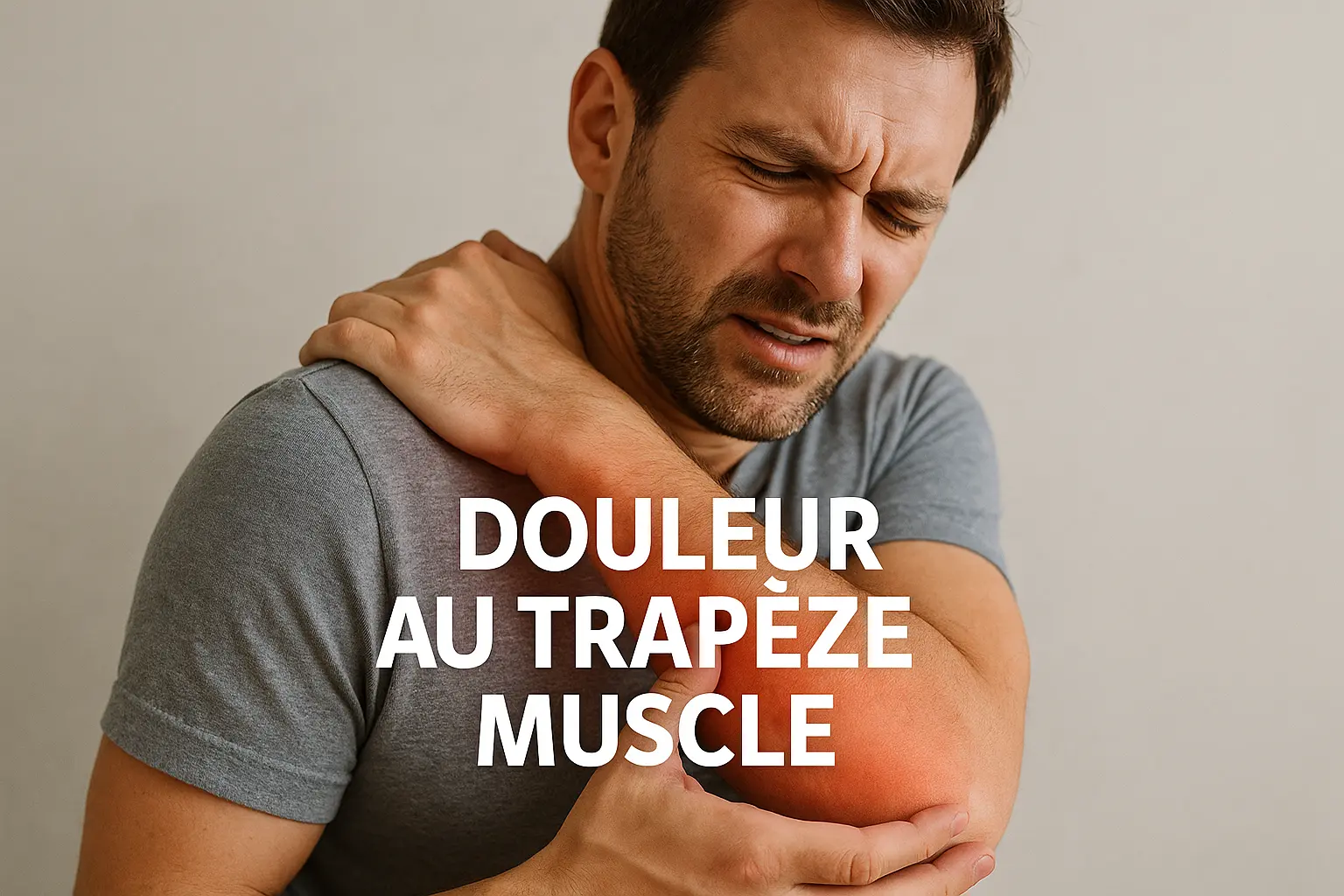 Douleur au muscle trapèze : quelles causes et comment la soulager